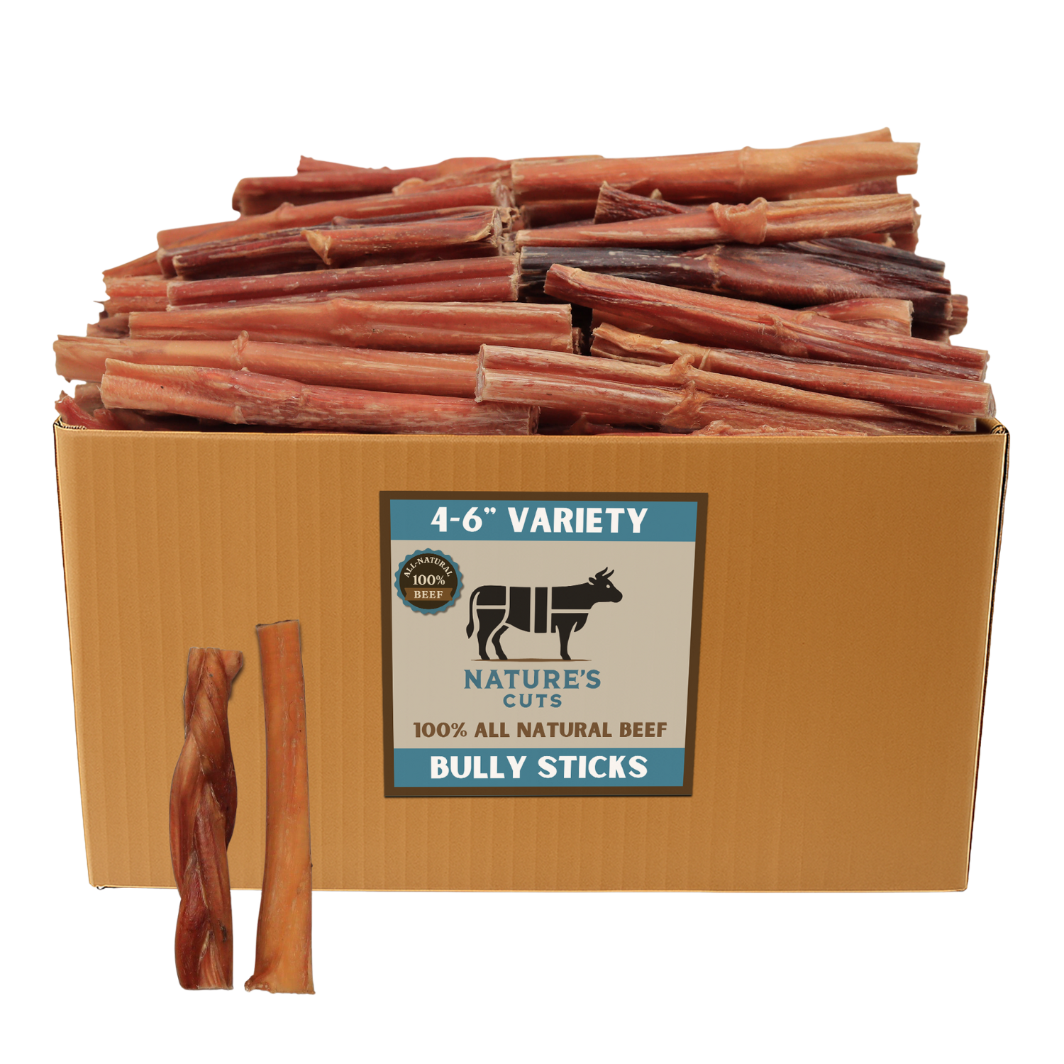 4-6" Variety Bully Sticks – Mighty Chewz